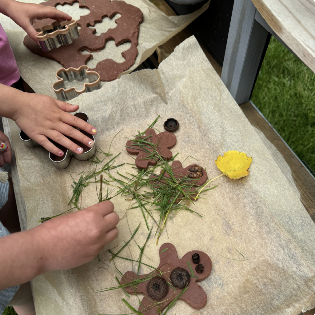 Gingerbread Man Chasing Game